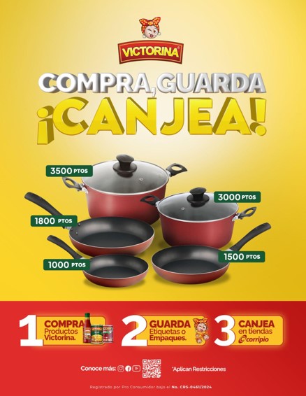 Distribuidora Corripio lanza la nueva promoción “Victorina® te premia ...